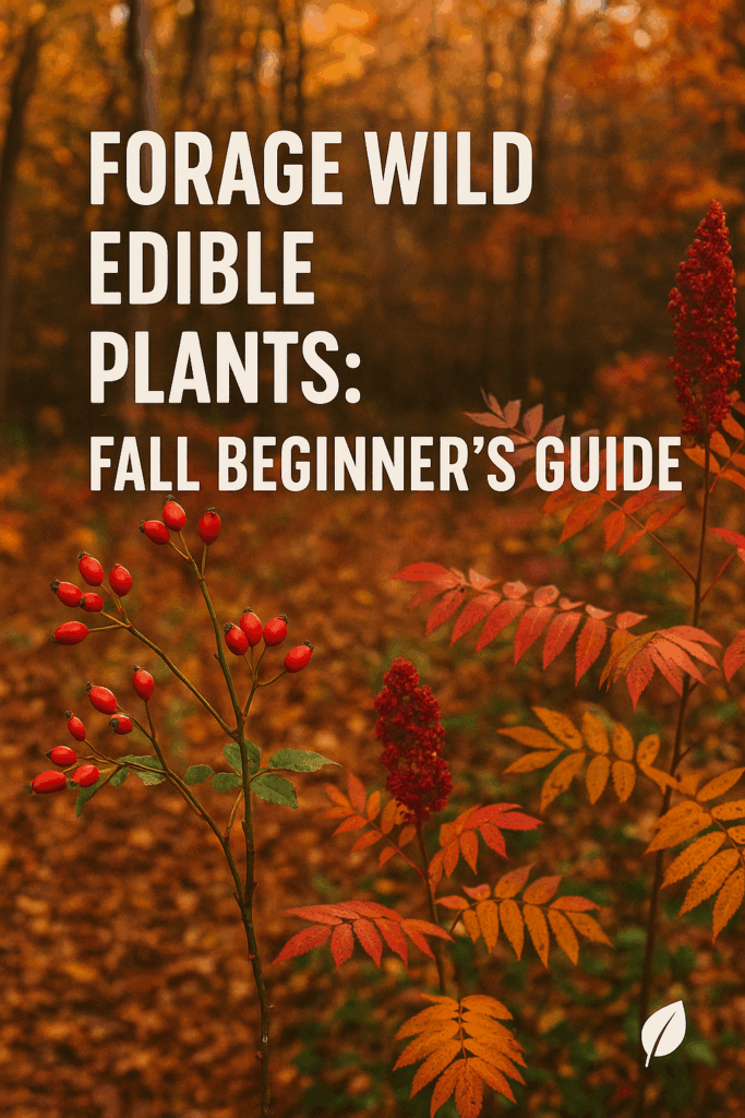 Forage Wild Edible Plants This Fall: A Beginner’s Guide * The Hunter ...